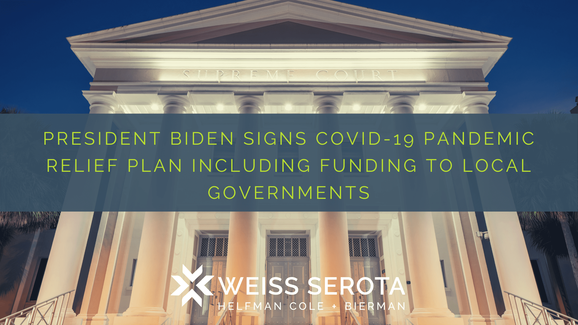 President Biden Signs COVID-19 Pandemic Relief Plan Including Funding ...